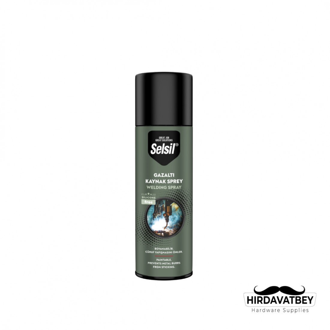 SELSİL SİLİKONSUZ GAZ ALTI KAYNAK SPREYİ - 400 ML / 1 KOLİ 24 ADET