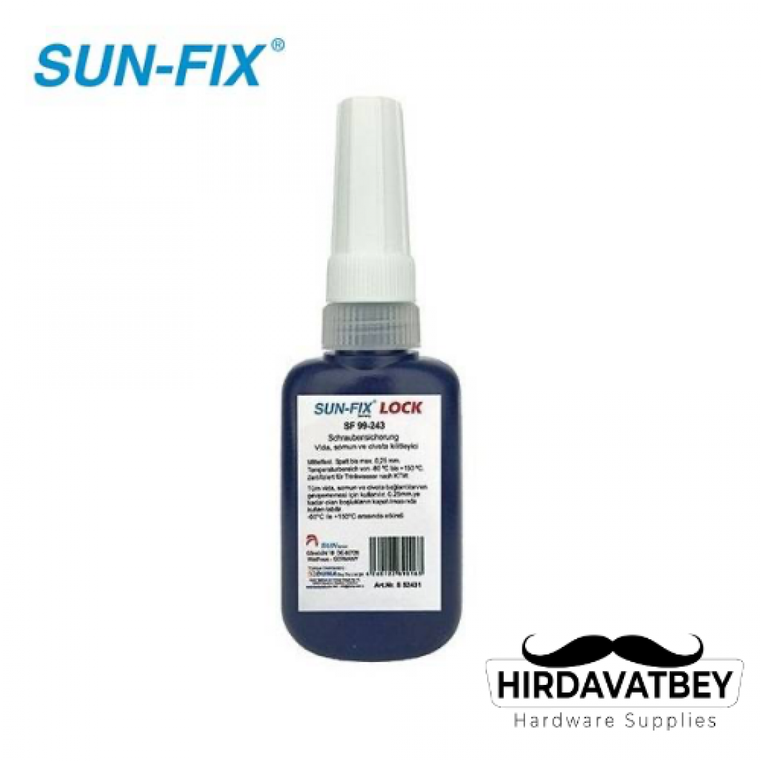 SUN-FIX CIVATA SABİTLEYİCİ - 50ML (LOCK SF 99-243)